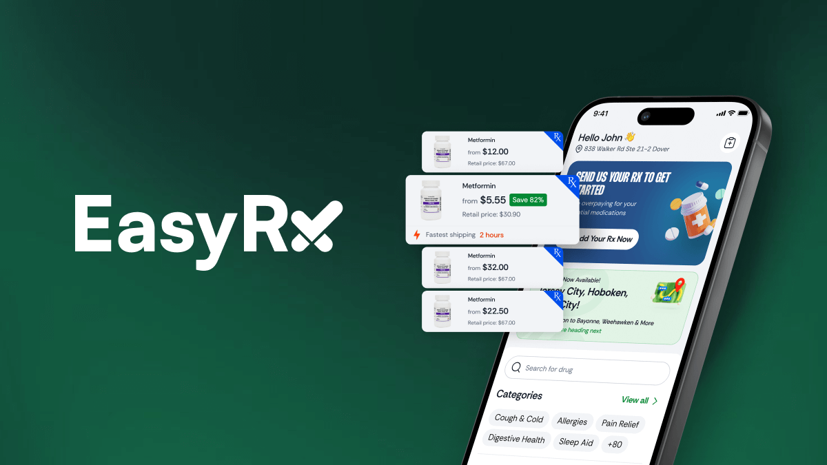 EasyRx | Affordable Medications & Prescriptions - Fast Delivery